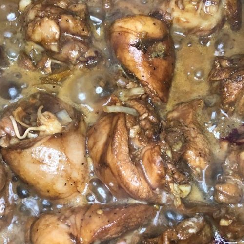 Jamaican Brown Stew Chicken - TheShyFoodBlogger