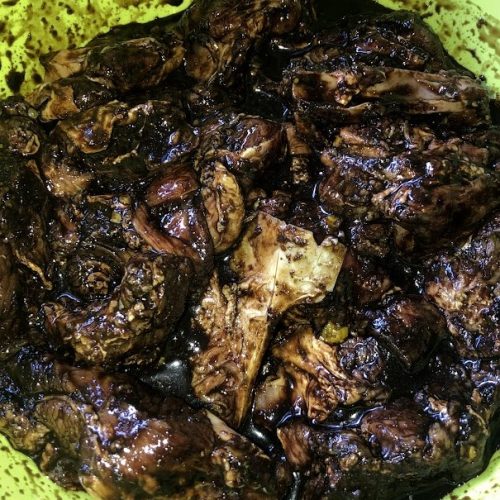 Brown Stew Goat - TheShyFoodBlogger