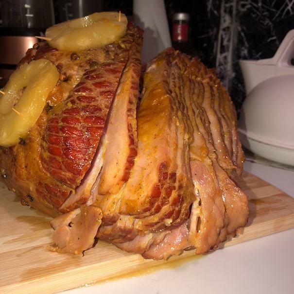 Pineapple Honey Glazed Ham (Holiday Ham) - TheShyFoodBlogger