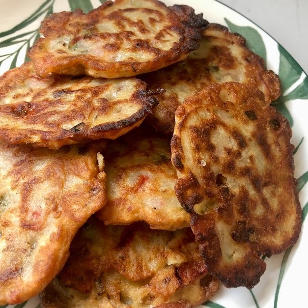 Jamaican Saltfish Fritters - TheShyFoodBlogger