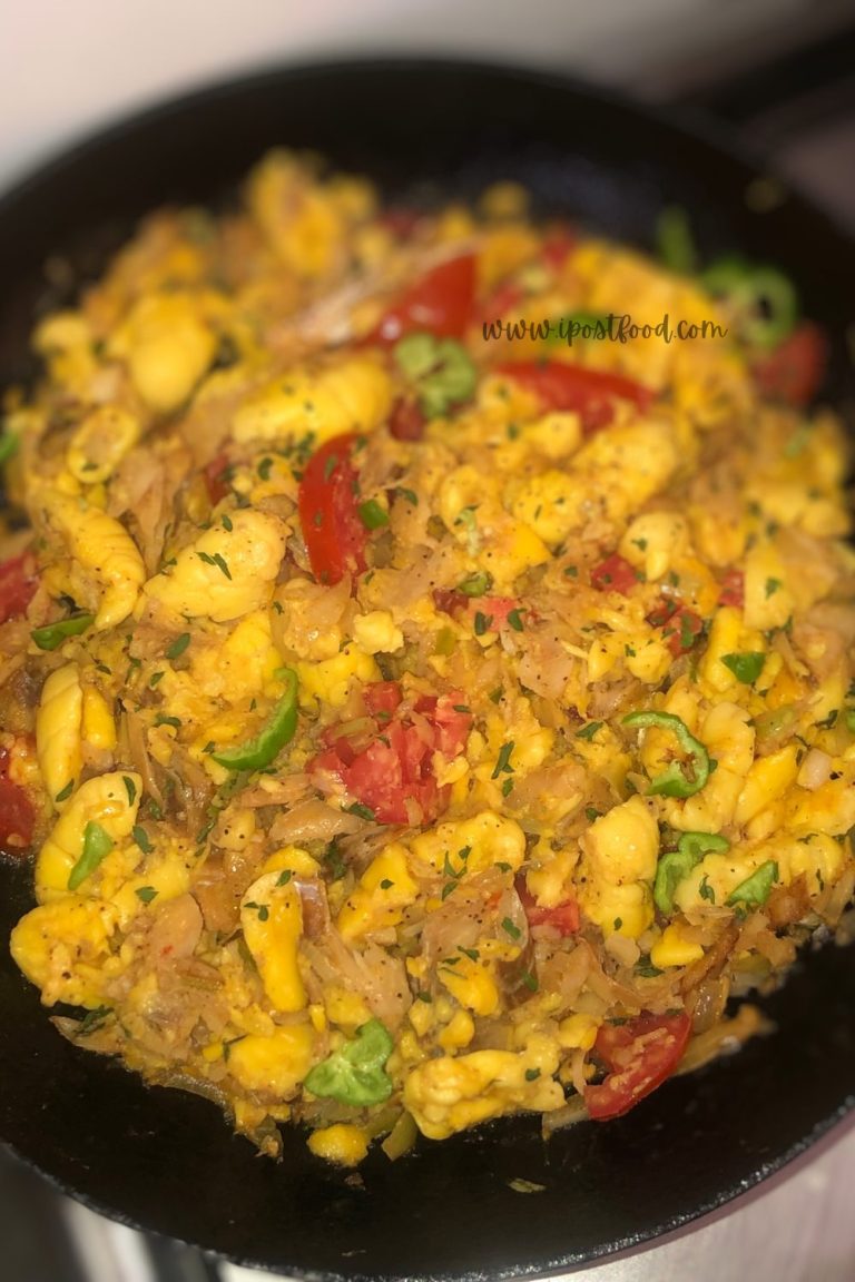 Jamaican Ackee and Saltfish - TheShyFoodBlogger