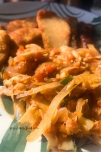 Jamaican Sauteed Saltfish - TheShyFoodBlogger