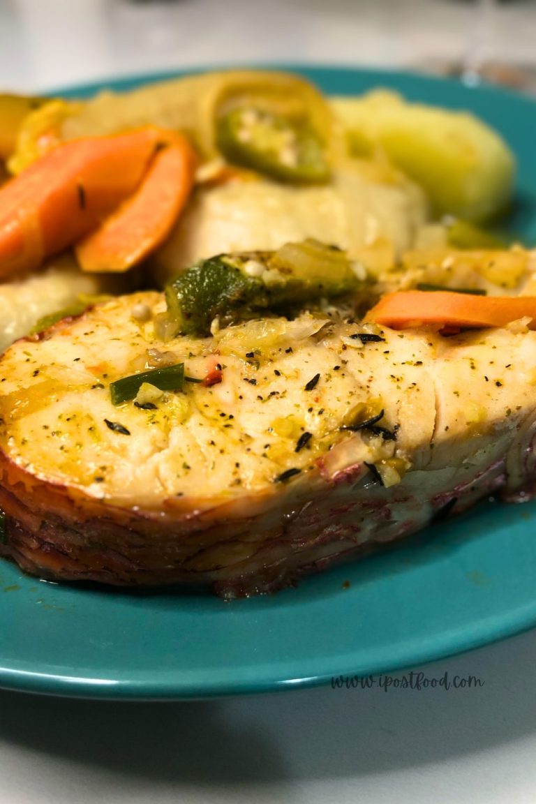 Jamaican Steamed Fish - TheShyFoodBlogger