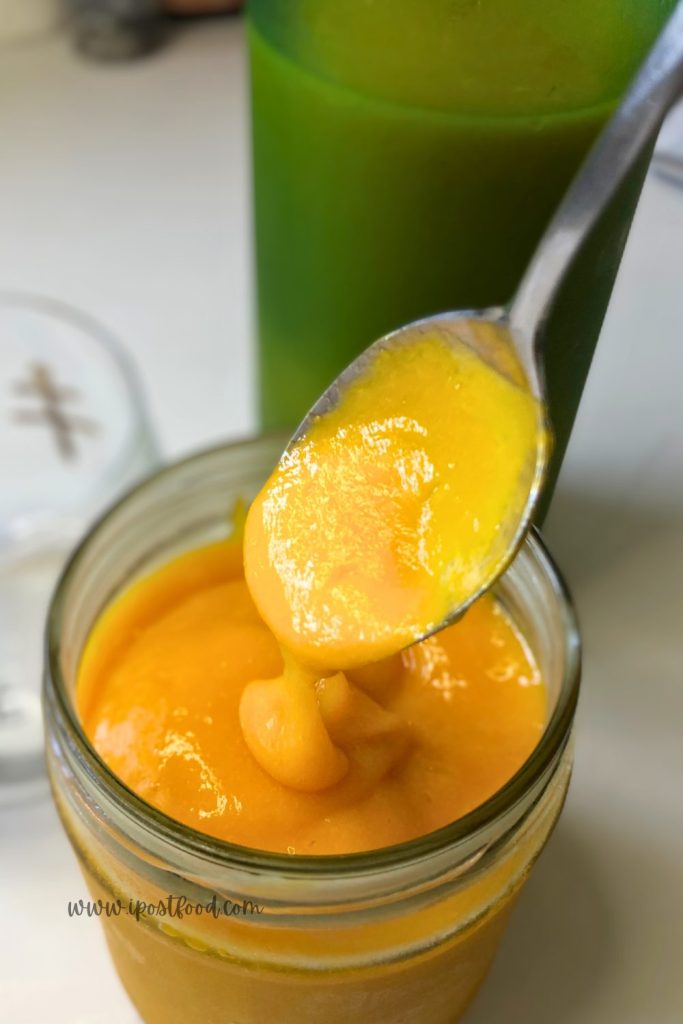Mango Purée - TheShyFoodBlogger