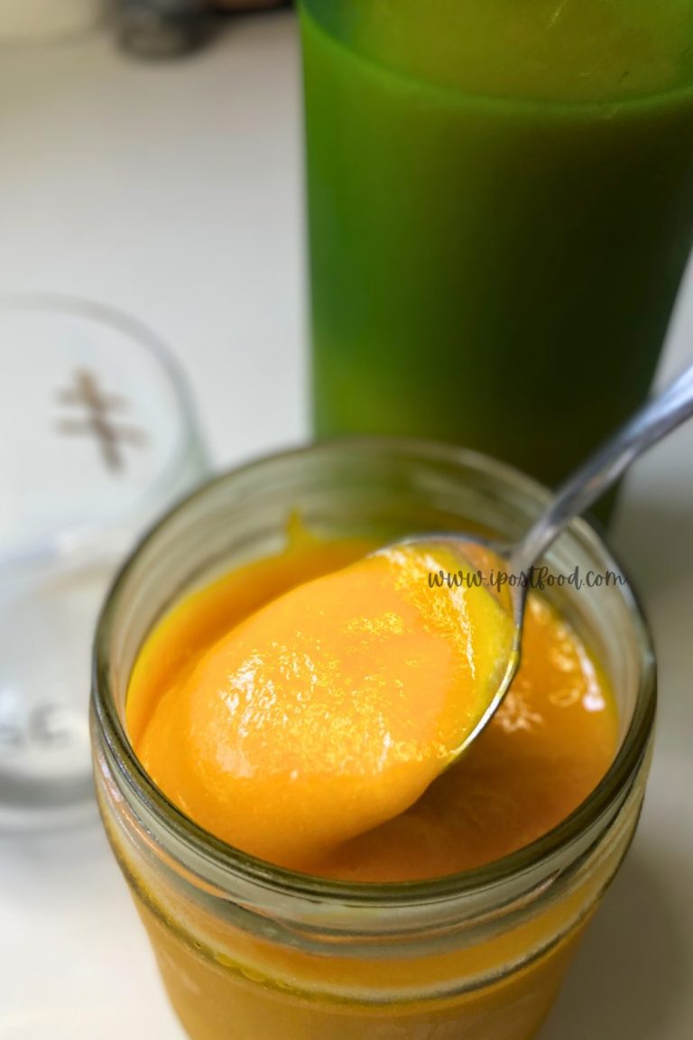 Mango Purée - TheShyFoodBlogger