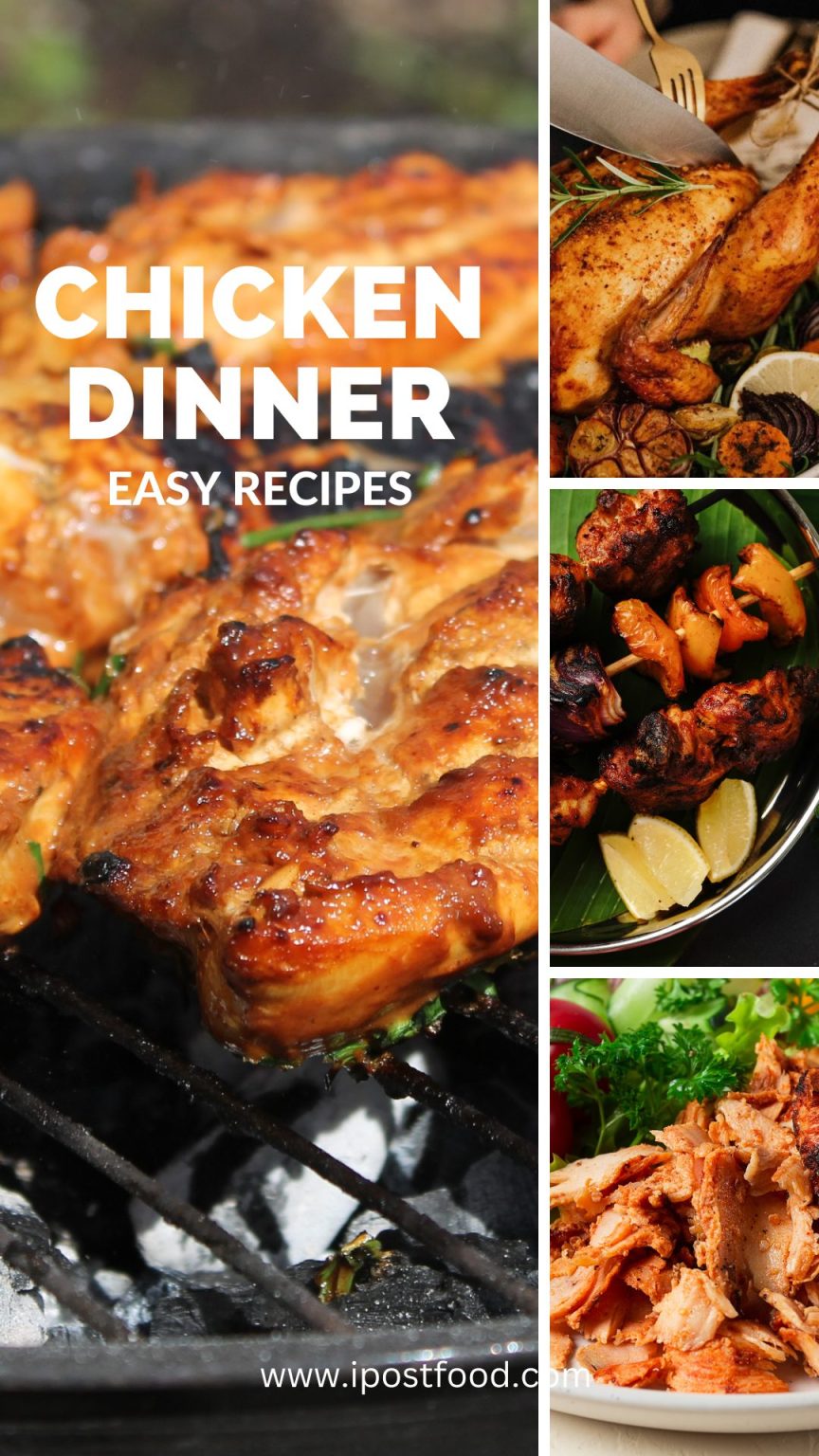 20 Easy Chicken Dinners - TheShyFoodBlogger