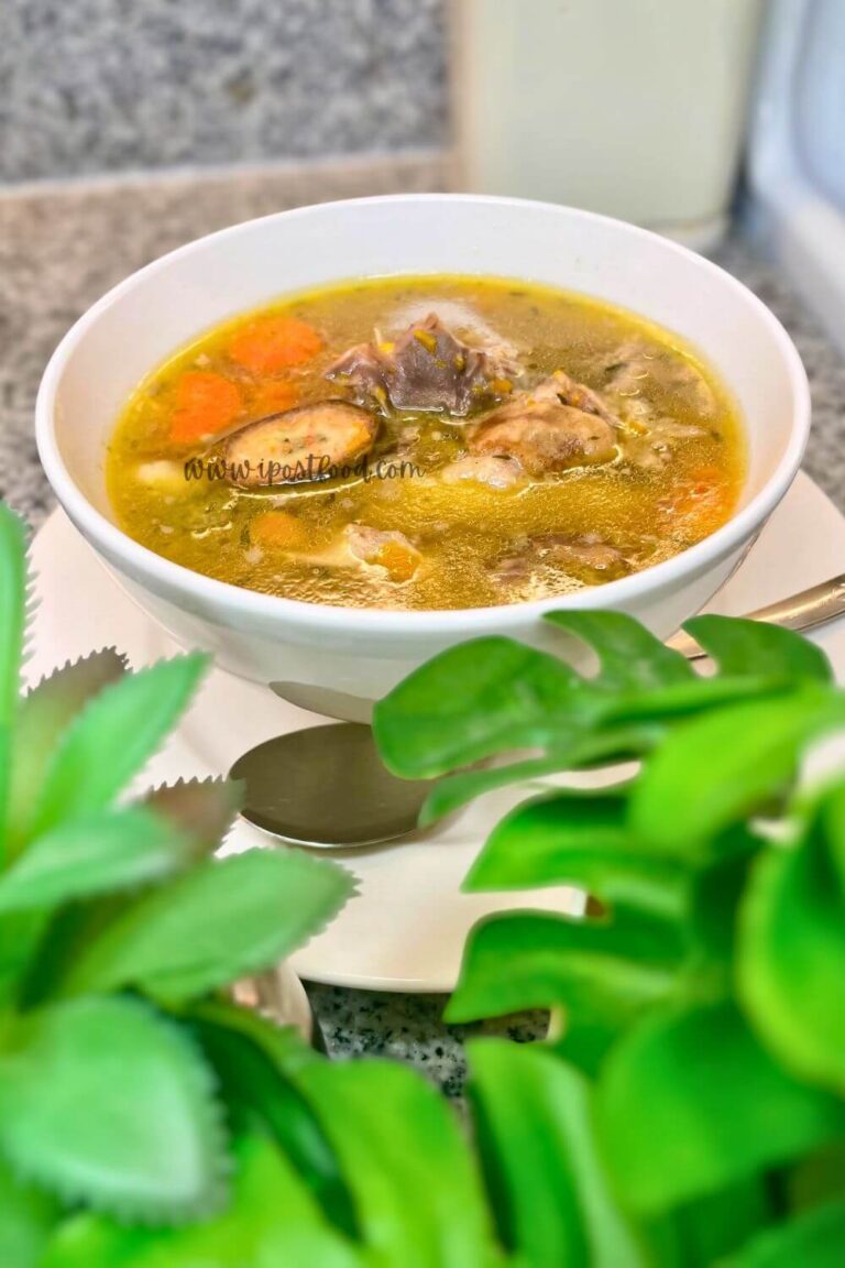 Mannish Water Soup - TheShyFoodBlogger